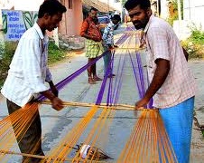 OrderYourChoice.com : Manufacturing process of Silk Sarees