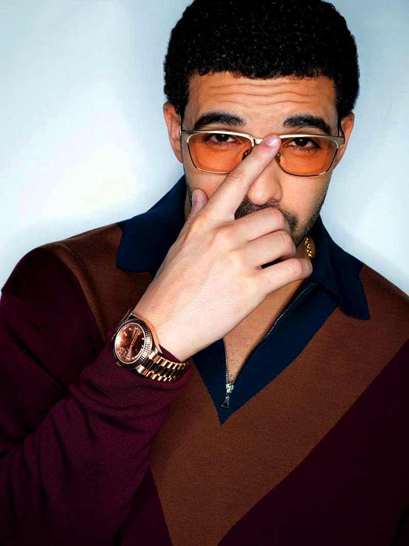 Welcome to RolexMagazine.com: DRAKE A Rolex Wrist Bling Fanatic...