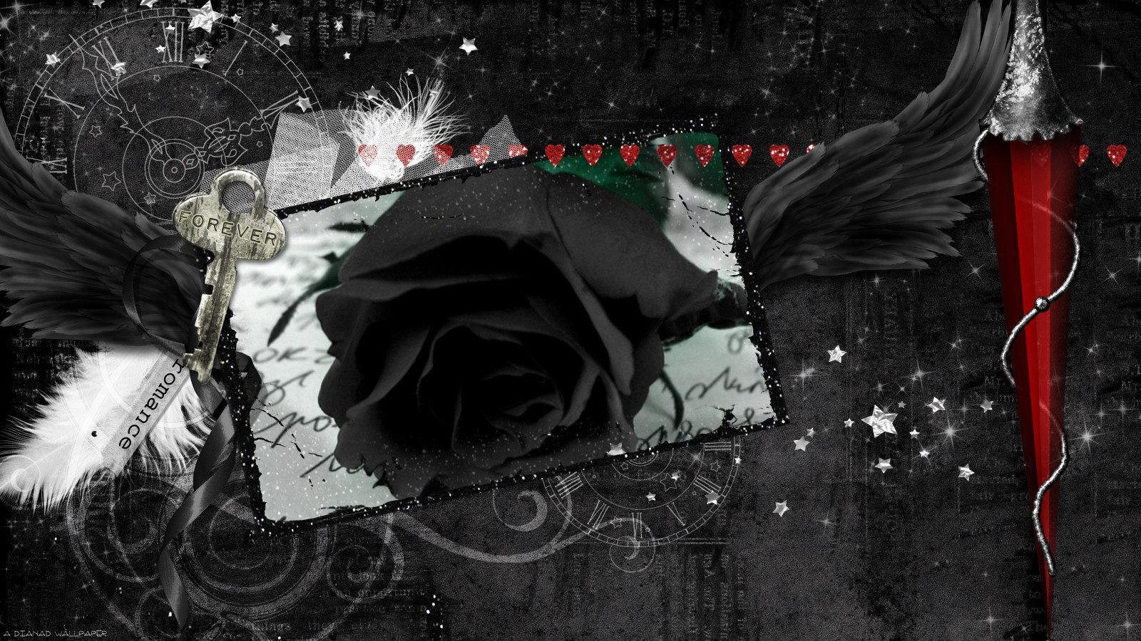 Greekkisses Blog Spot: Dark Romance Wallpaper