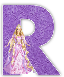 Alfabeto de Barbie Princesa. - Oh my Alfabetos!