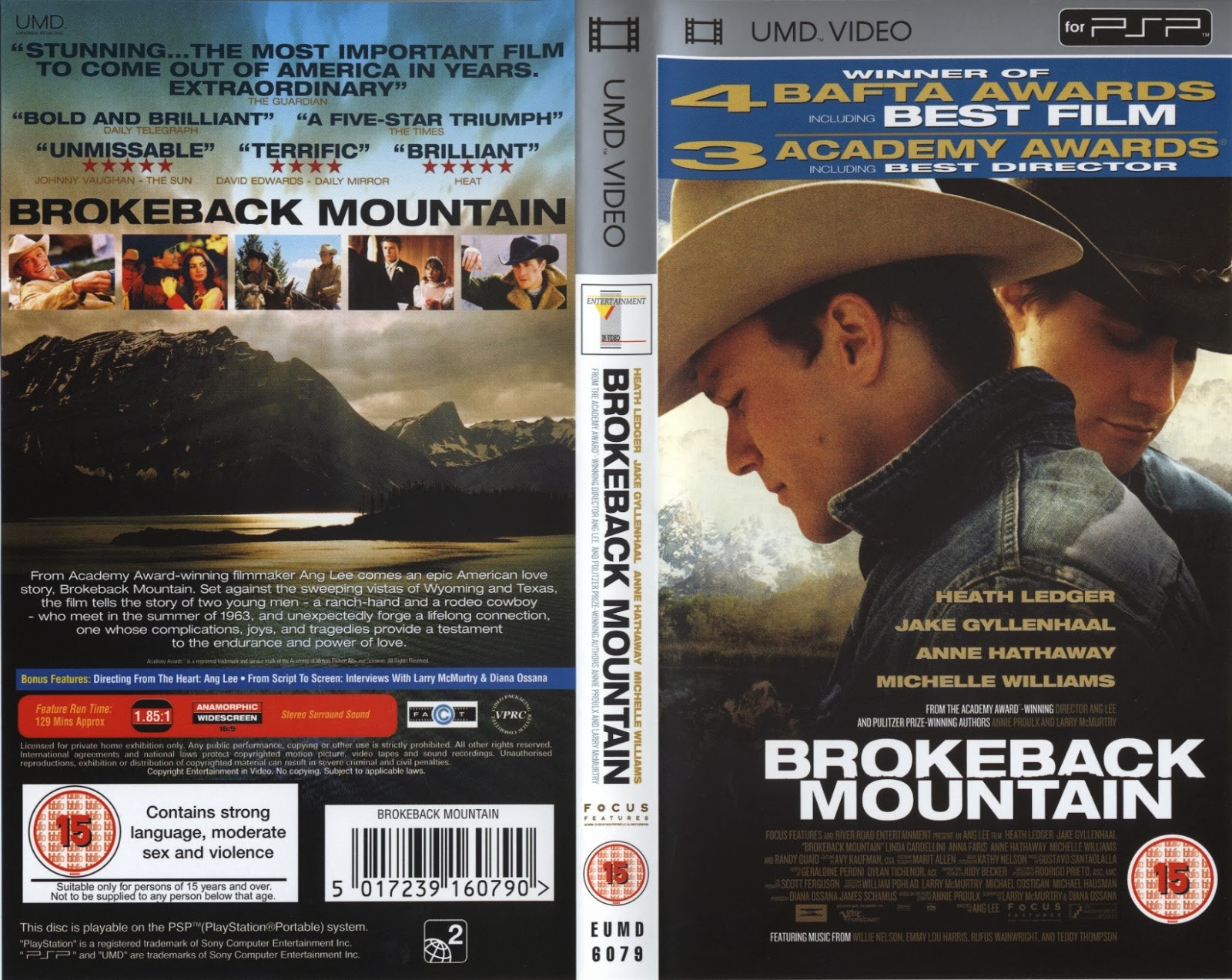 Brokeback: Brokeback Mountain en DVD et Blu-ray