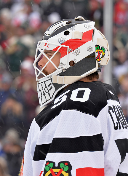 I Love Goalies!: Corey Crawford 2015-16 Mask