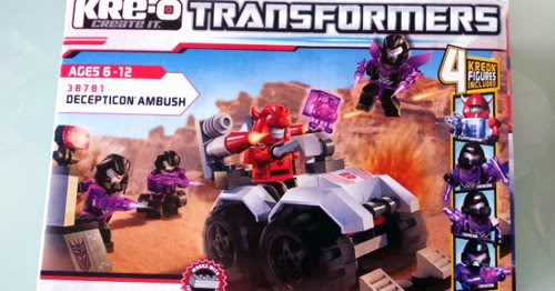 KRE-O Transformers Decepticon Ambush