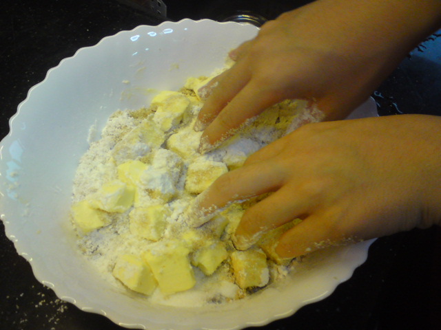 Food Gastronomy: Plain Buns (Rubbing-in method)