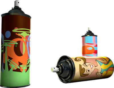 10 Can Graffiti, Letters and Characters | New Graffiti Art