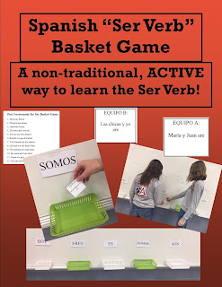 Señora Baxter's Spanish Class: Ser Basket Game