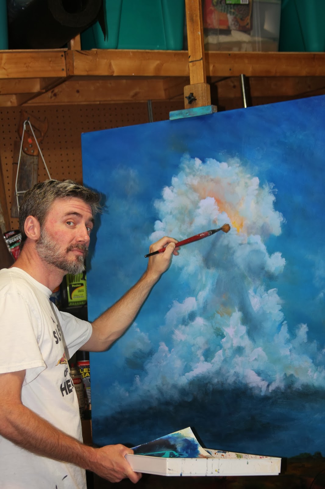 Preemie Prints Information Blog: Houston's Daniel Elliot Paints for Charity