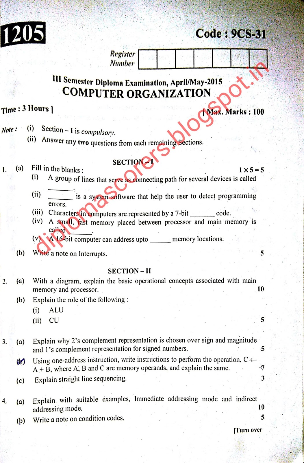 STUDENT SPOT(Diploma In Polytechnic Education -Karnataka): Download Karnataka Diploma Computer ...