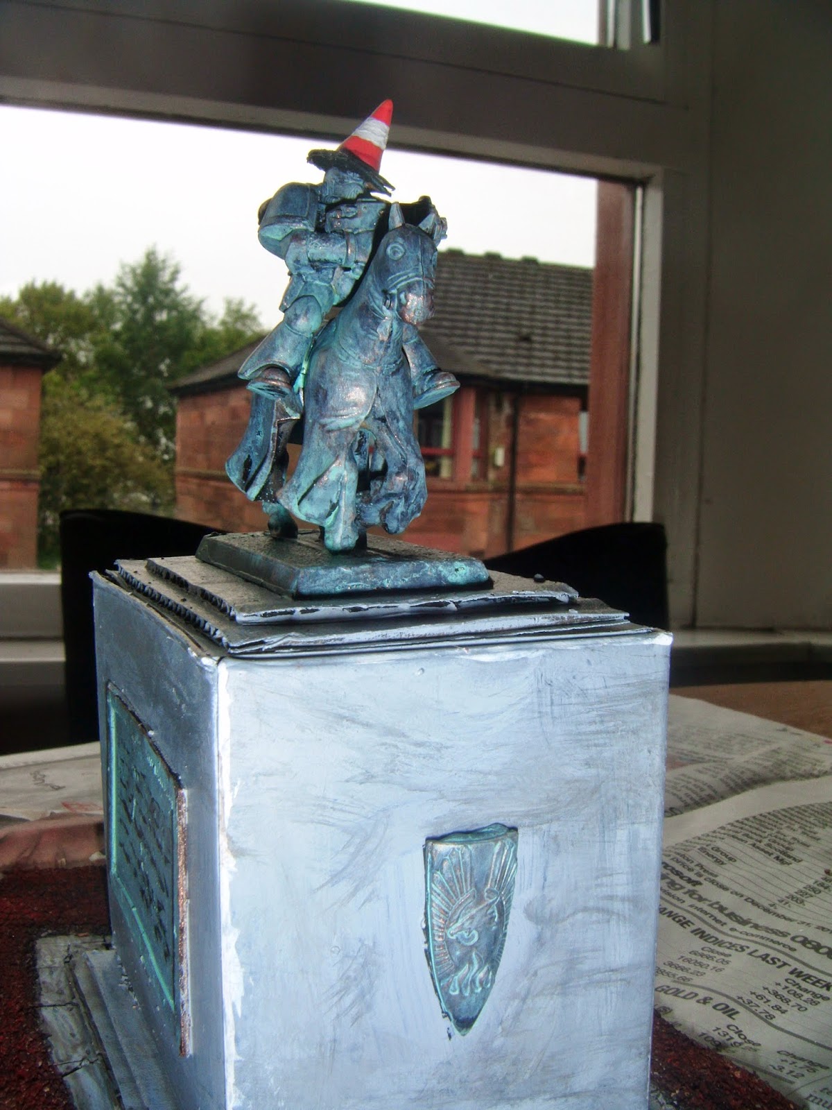 The Bearded Quail: Some Very Glasgow Warhammer Terrain