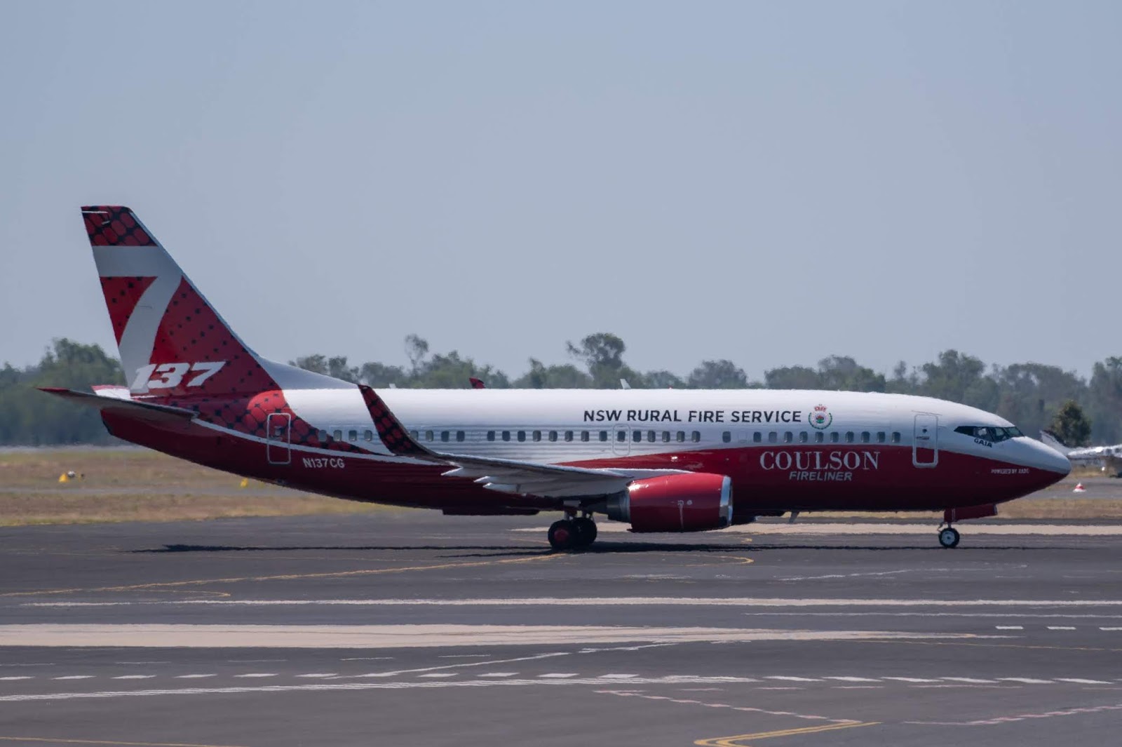Central Queensland Plane Spotting: Coulson Aviation (USA) Boeing B737 ...