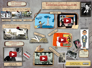 LAPICERO MÁGICO: Póster interactivo de García Lorca