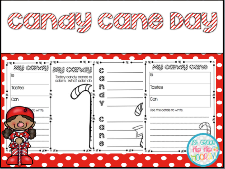 1st Grade Hip Hip Hooray!: Candy Cane Day!