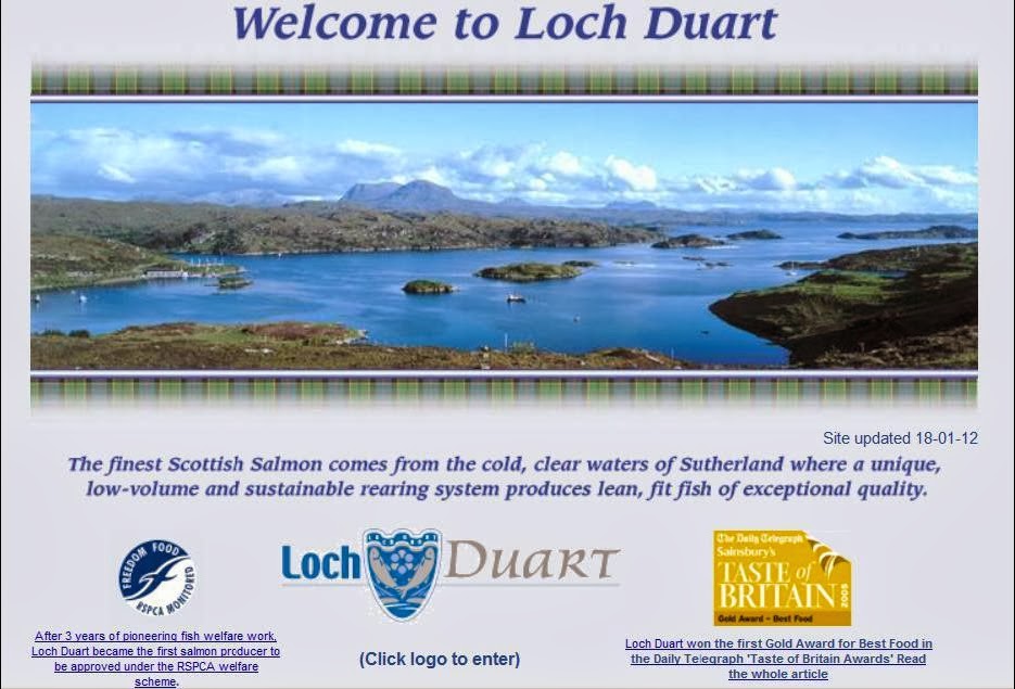 No Farmed Salmon, .....Just Say NO!: Loch Duart's 'Sustainable Salmon ...