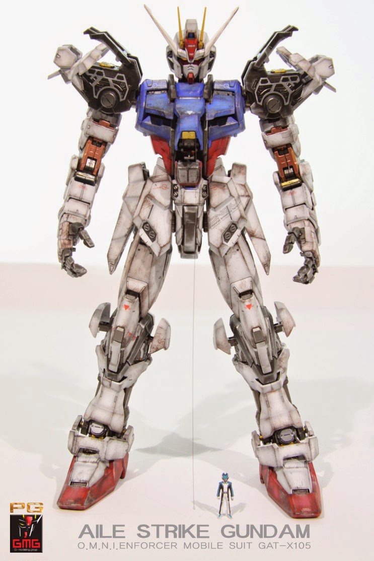 Custom Build: PG 1/60 Strike Gundam (weathering) - Gundam Kits ...