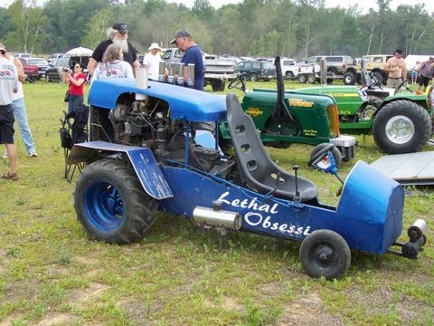 Tractor: Mini Tractor Pull Show - Summer Mudfest Gopher Dunes 2010