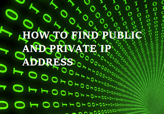 How to Find Public and Private IP Address - EngineeringSpaceX