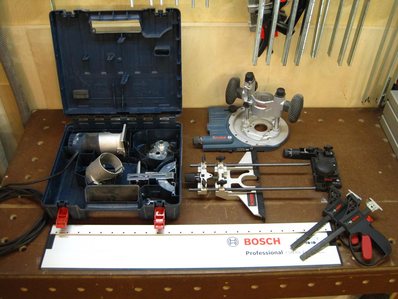 Basti´s Holzpage: Bosch GKF 600 Kantenfräse