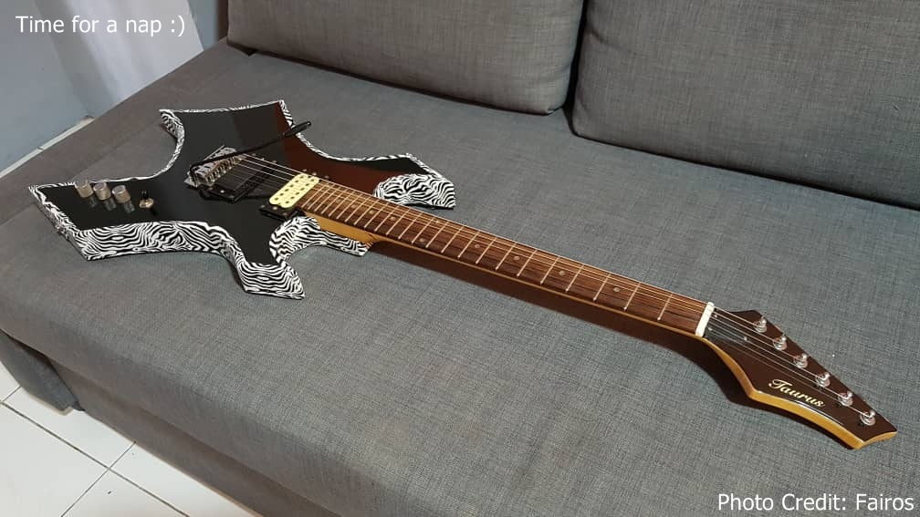 CA Guitar Repair Blog: Taurus Warlock Copy