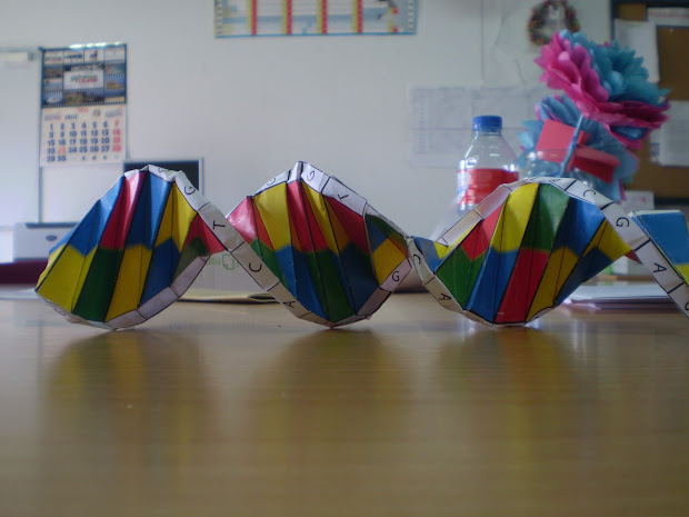 CREATE YOUR DNA MODEL: MAKE YOUR ORIGAMI DNA MODEL
