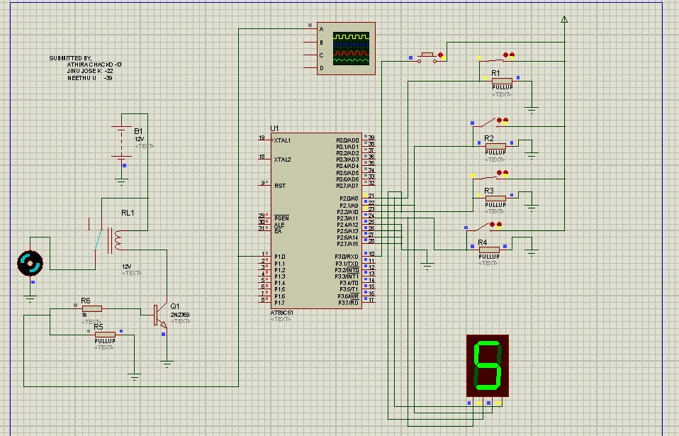 Microprocessors And Microcontrollers: AT89C51 SIMULATION: AUTOMATIC ...