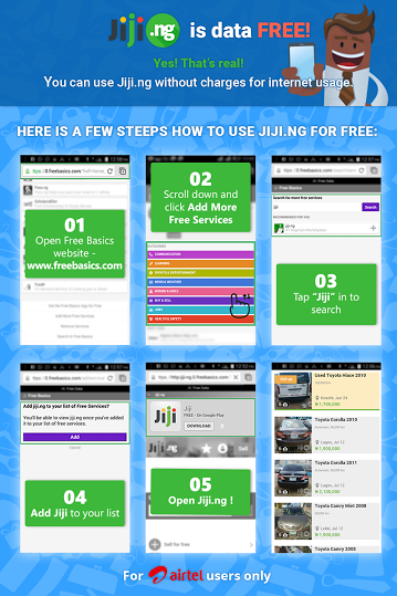 Jiji is in Free Basics! (plus infographic)