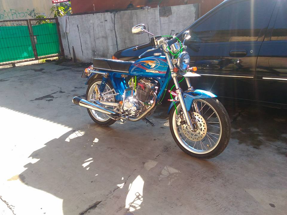 Ninjanya motor honda CB a.k.a Birunya Cinta Mas Dimas ~ CB Djakarta