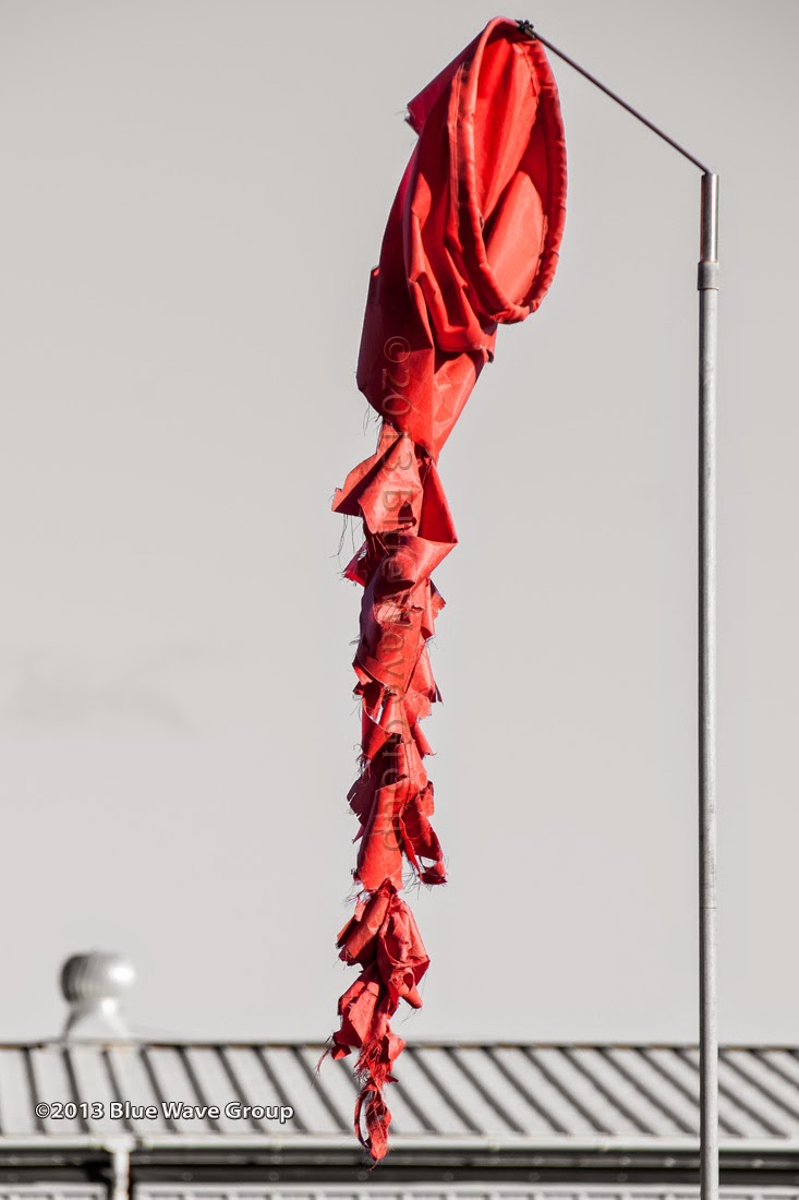 Blue Wave Pix: Tattered Windsock