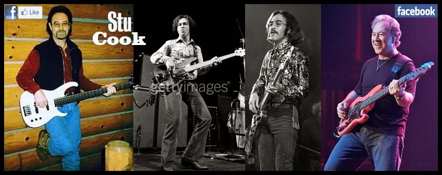 CCR / JOHN FOGERTY / TOM FOGERTY FAN CLUB: STU COOK - UM EXCELENTE BAIXISTA