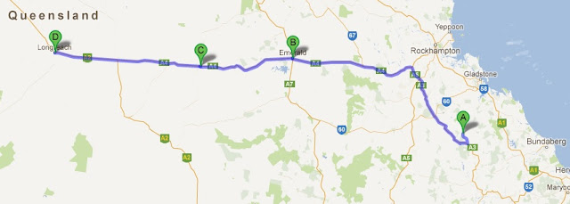 Hart Family: World Tour of Australia: Long Drive to Longreach