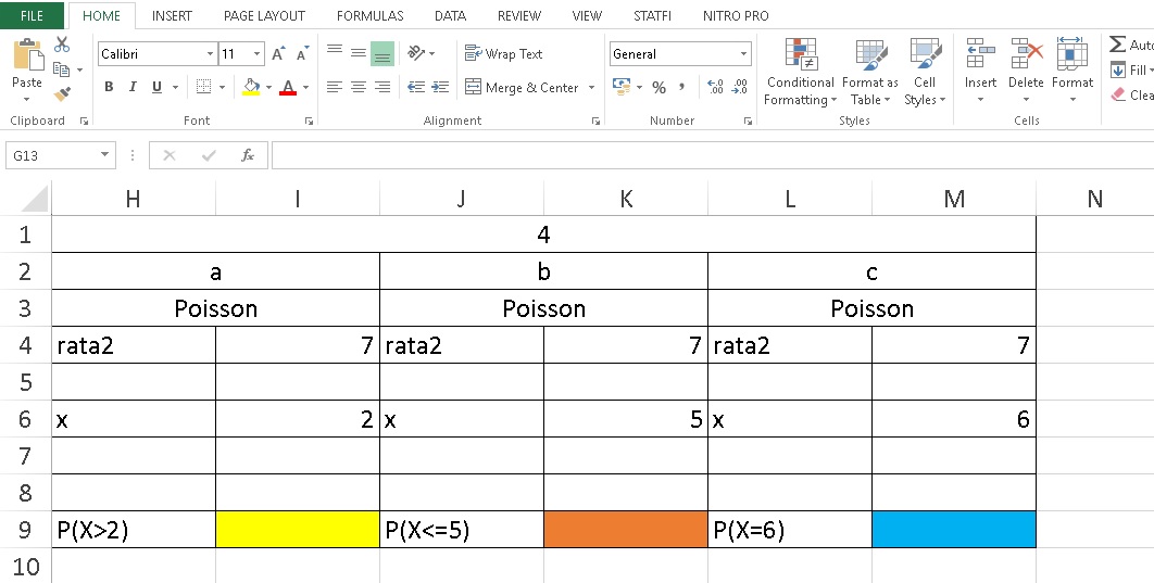 Tutorial : Cara Menghitung Peluang Distribusi Binomial dan Poisson ...