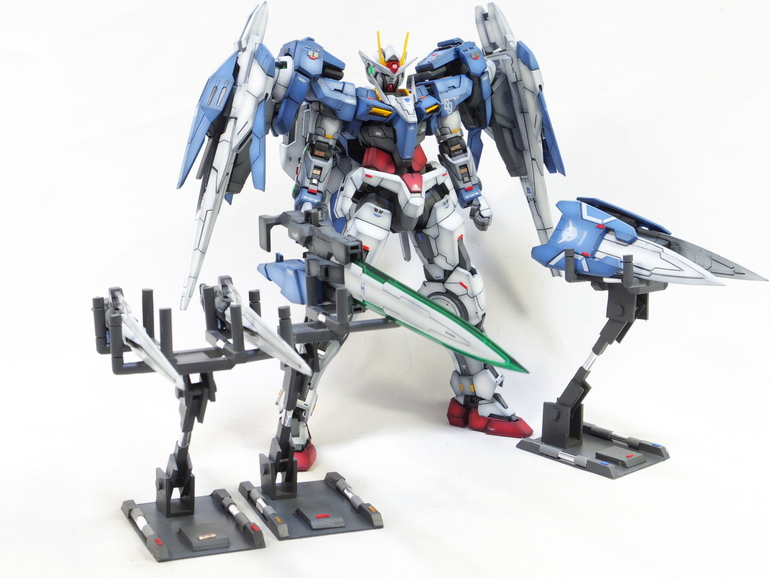 Custom Build: RG 1/144 00 Raiser [Detailed]