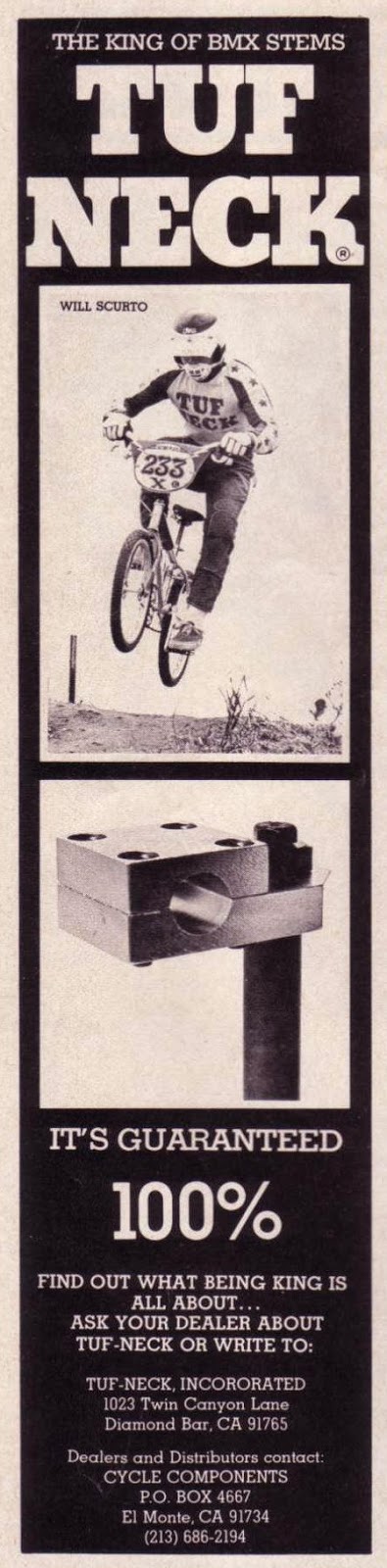 Pro-Neck TUF-NECK (Plain Square Corner) Stem