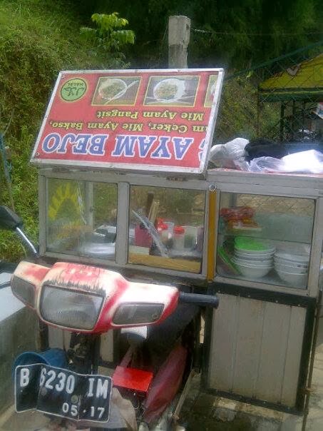 Mie Ayam Keliling Nusantara: Contoh gerobak motor keliling