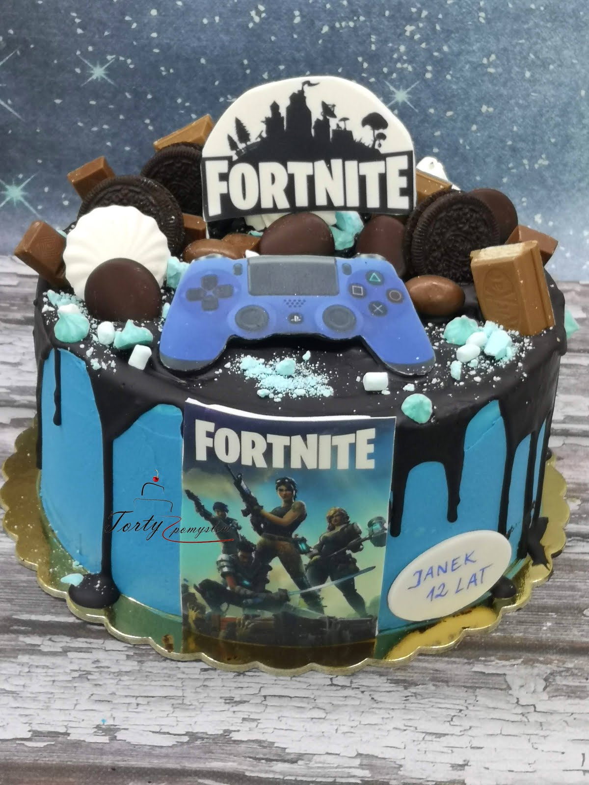 TORTY Z POMYSŁEM Kraków: Tort drip fortnite