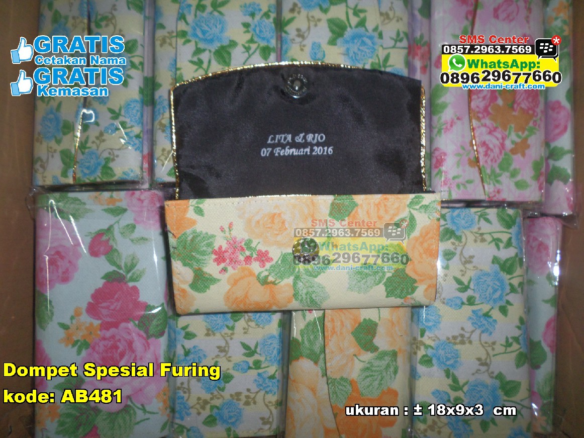 Dompet Spesial Furing | Souvenir Pernikahan