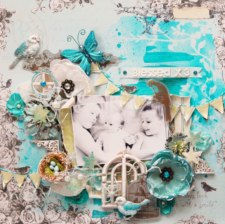 My boys, my world!: Prima layouts!