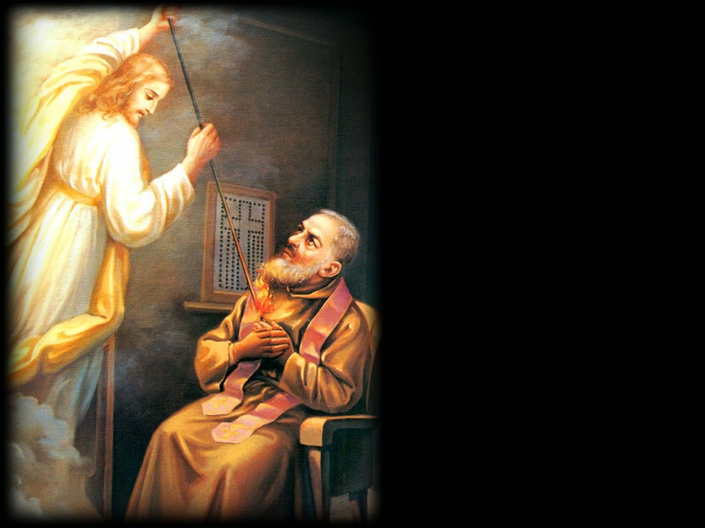 Holy Mass images...: Saint Pius of Pietrelcina (Padre Pio)