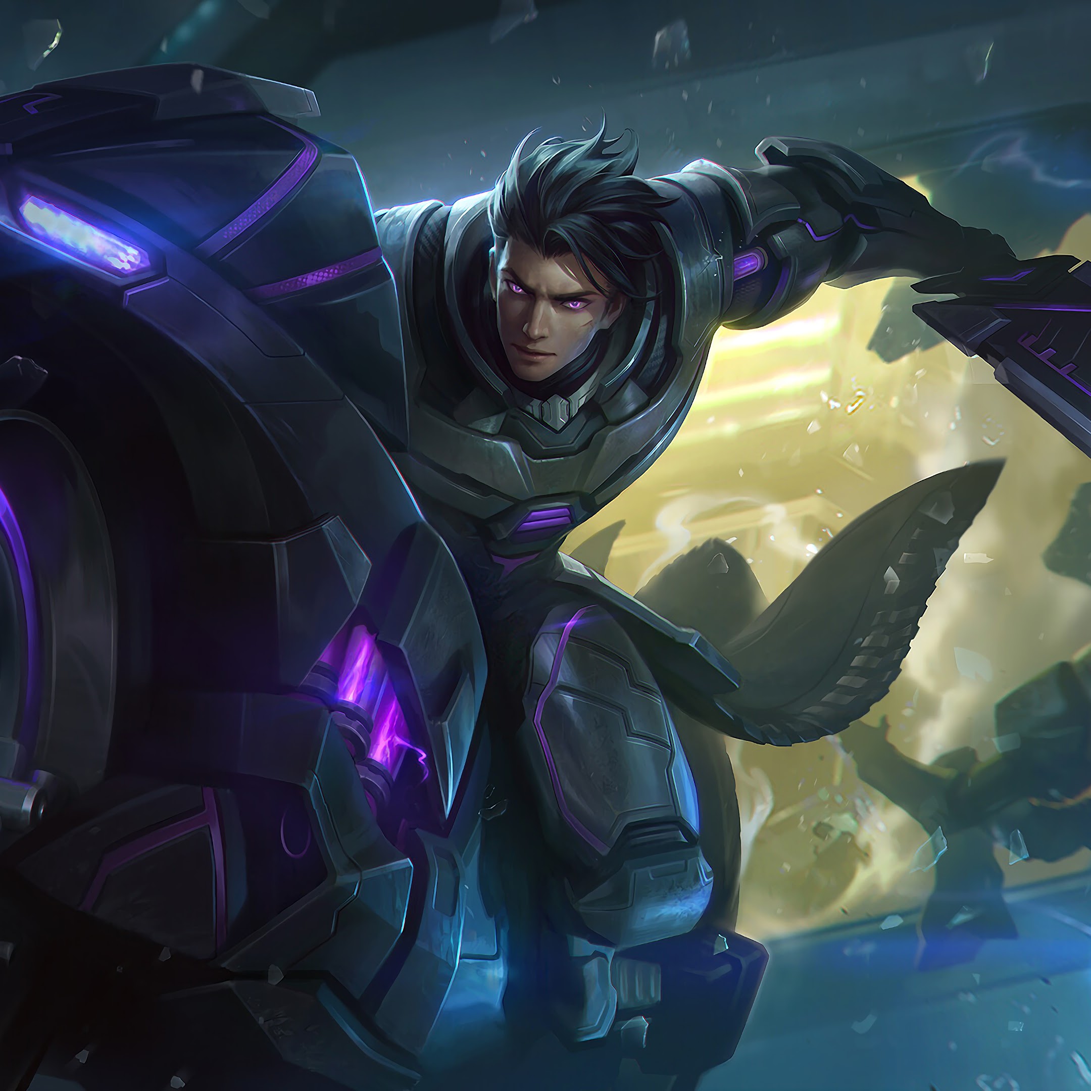 Mobile Legends Wallpaper Alucard Obsidian Blade Alucard, Obsidian Blade ...