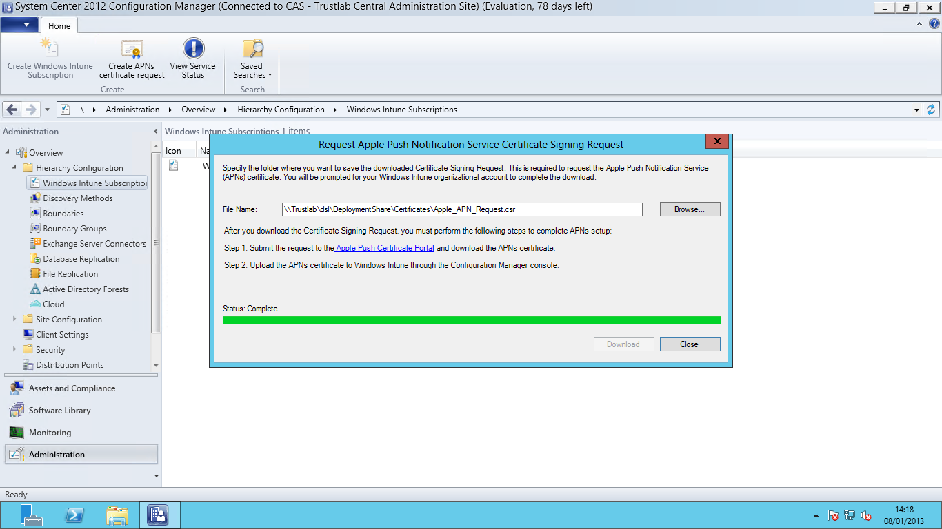 Microsoft System Center Suite System Center 2012 Configuration Manager Sp1 And Windows Intune