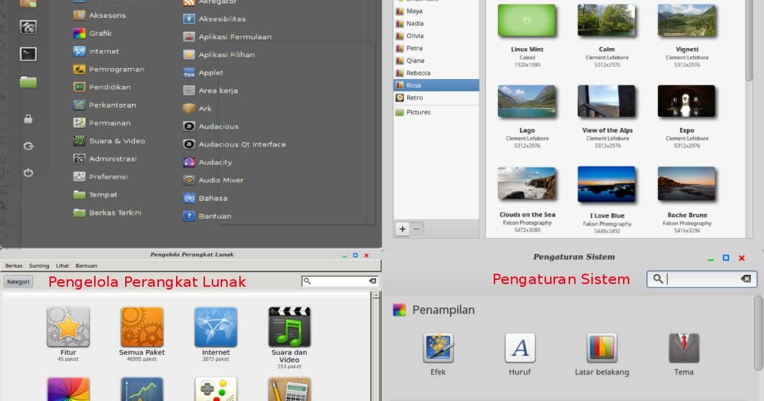 Pembelajaran TIK kelas IX.8: Mengenal Tampilan Utama Dekstop
