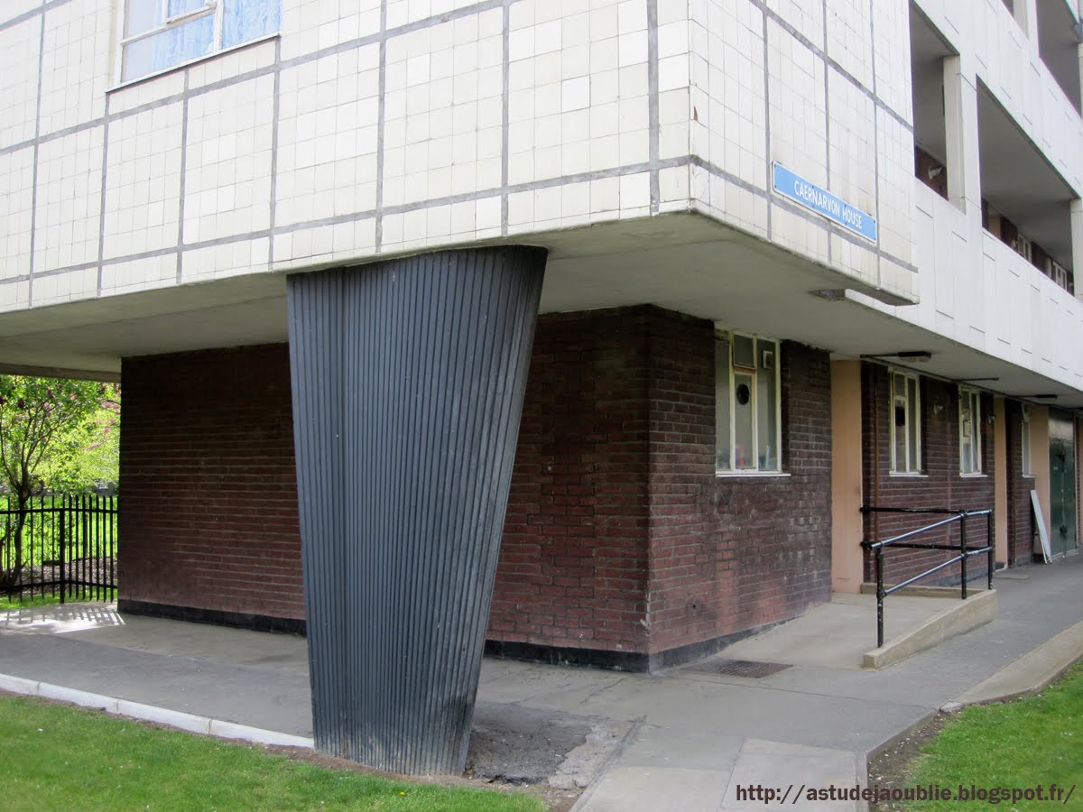 Londres - Hallfield Estate - Lubetkin, Drake, Lasdun
