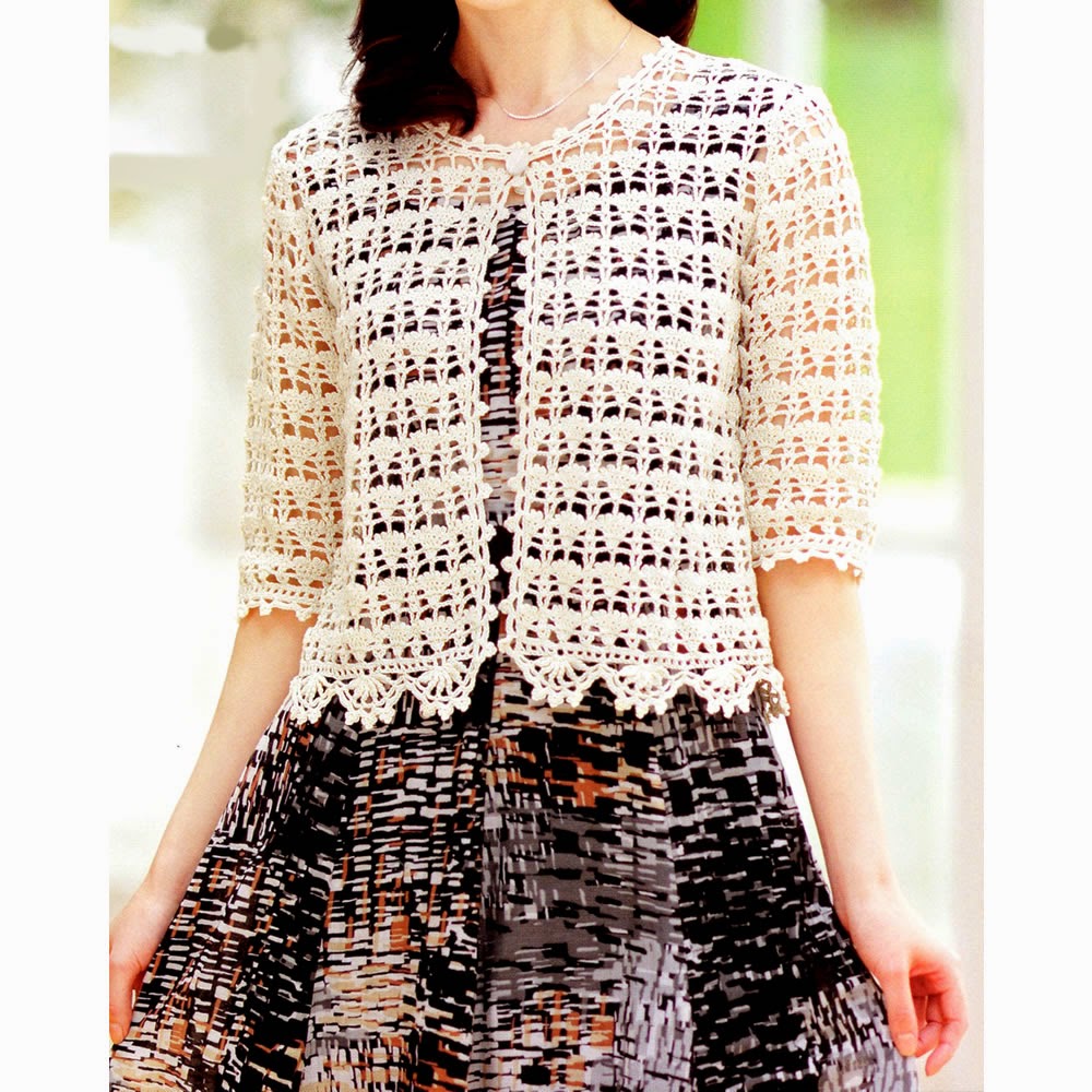 Crochet Kingdom E H Delicate Summer Blouse