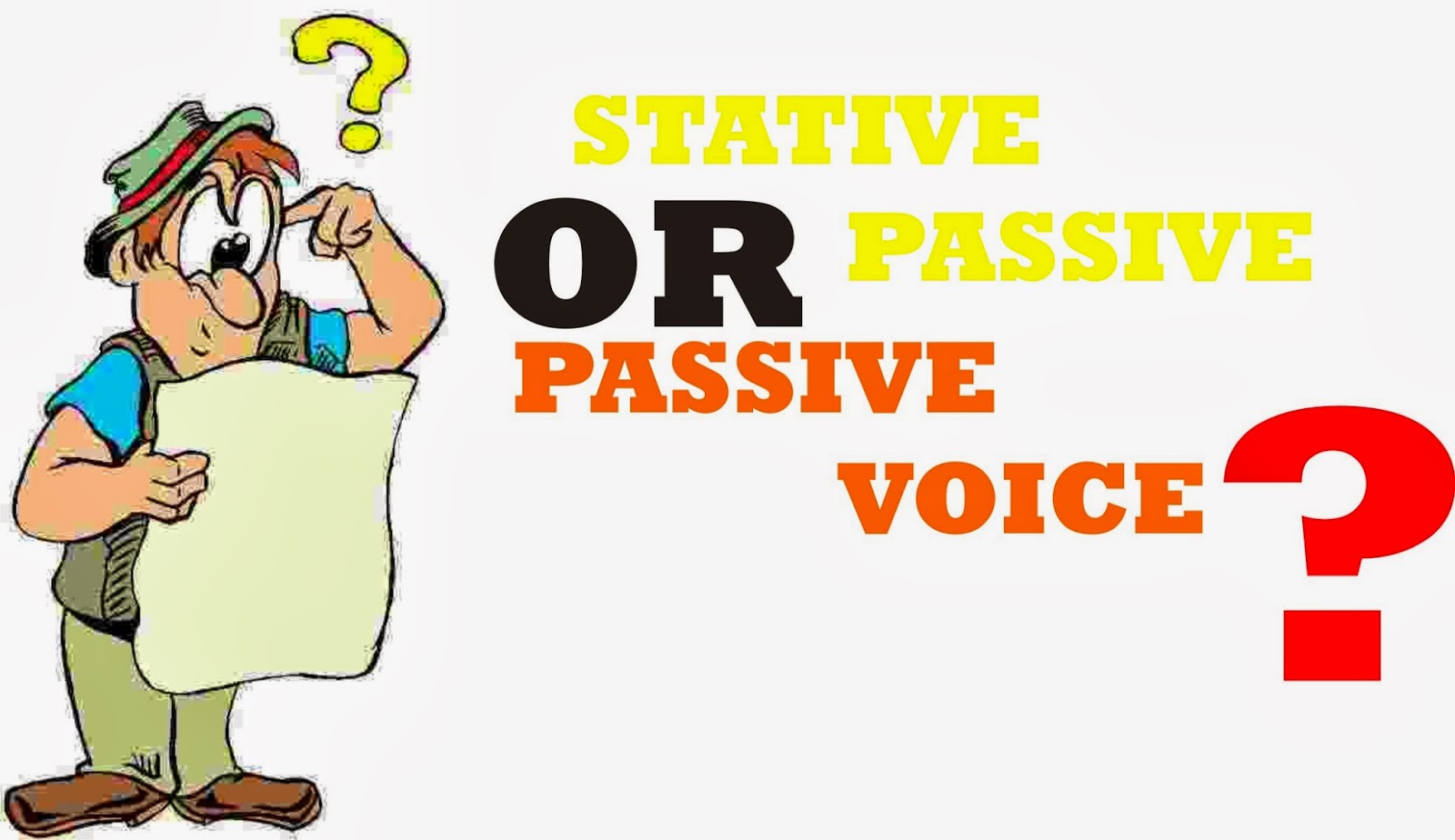 STATIVE PASSIVE ~ english zone joglo