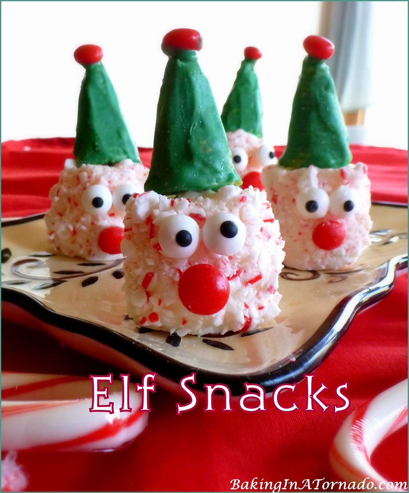 Baking in a Tornado: Elf Snacks: Jolly Blog With Friends