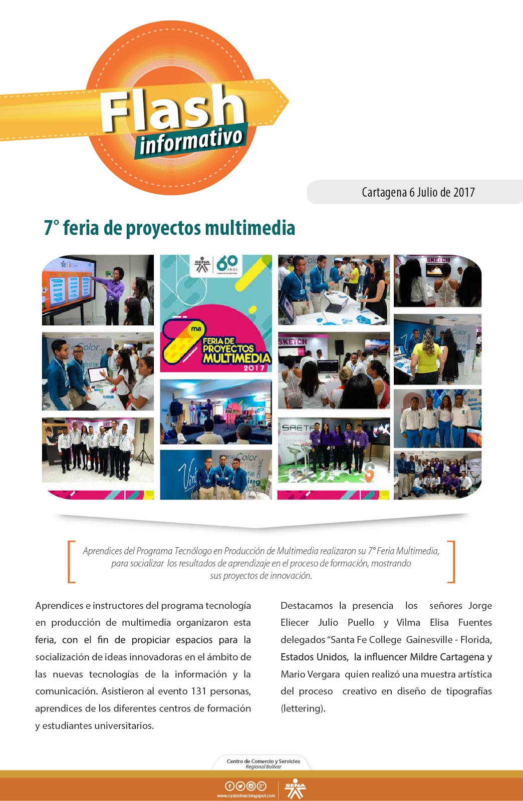 Centro de Comercio y Servicios - Regional Bolívar: Flash informativo 6 ...