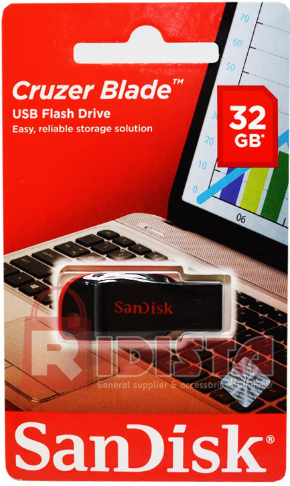 Sandisk Flashdisk Cruzer Blade CZ50 - 32GB Original | Toko Online ...