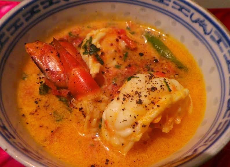 I Dream Cooking: Tangy Prawns in Coconut Milk!