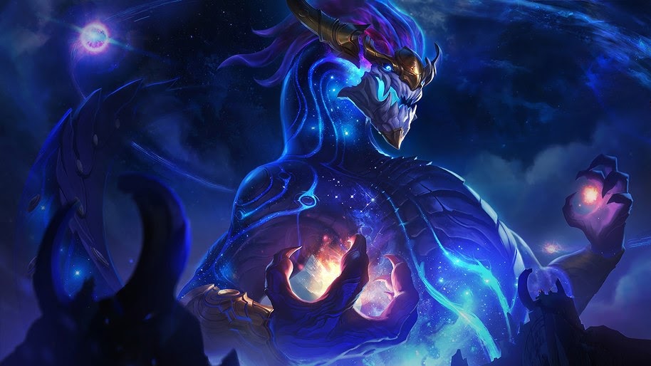 Aurelion Sol, LoL, Splash Art, 4K, #692 Wallpaper