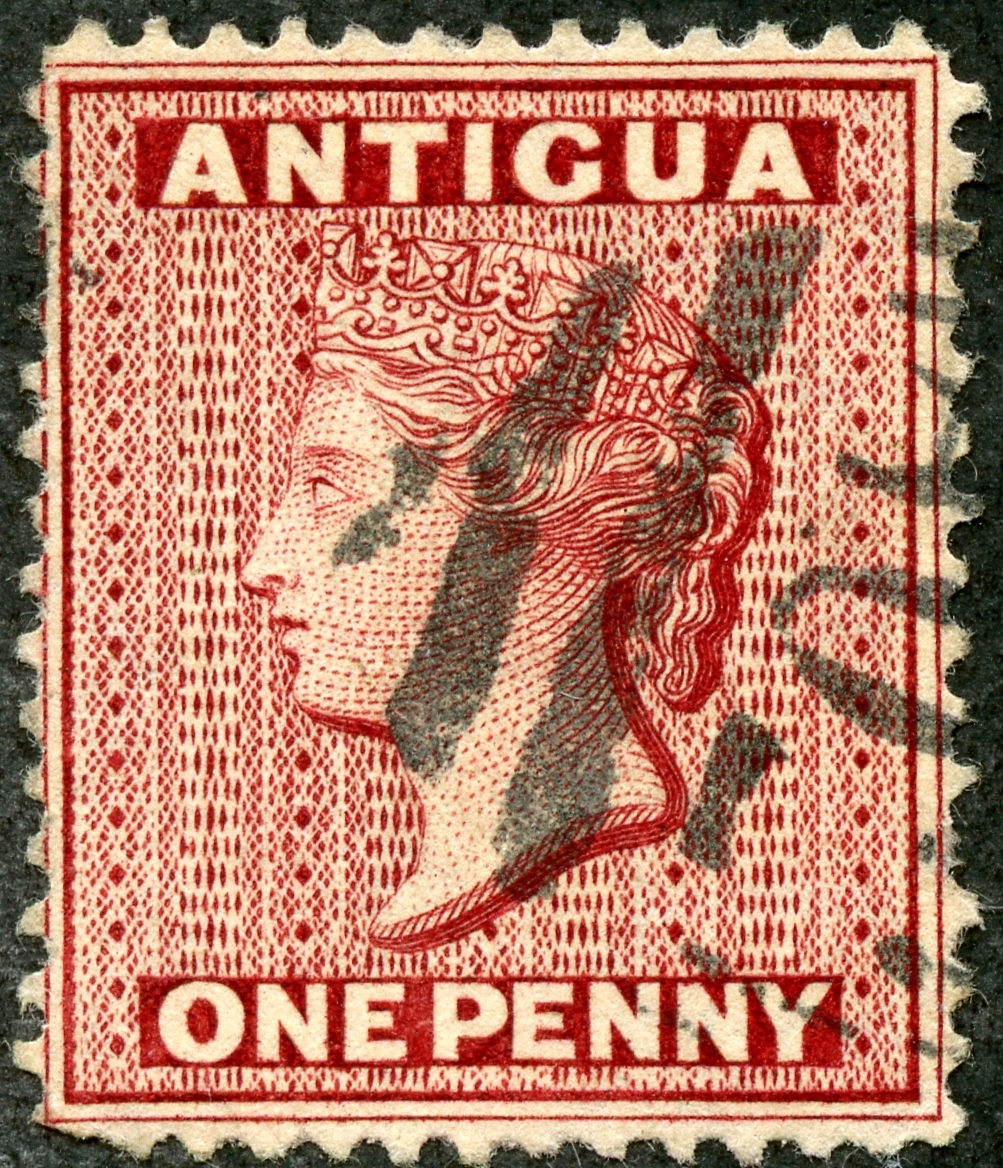 Big Blue 1840-1940: Antigua - A closer look at the stamps and issues