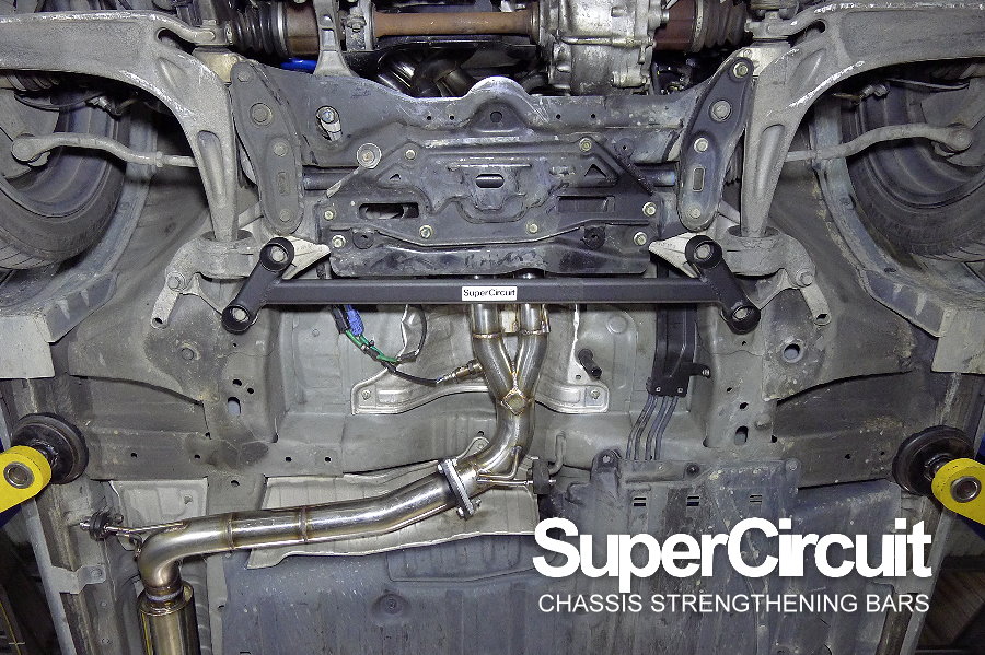SUPERCIRCUIT CHASSIS STRENGTHENING BARS: Honda Civic FN2 Type-R (FN2R ...